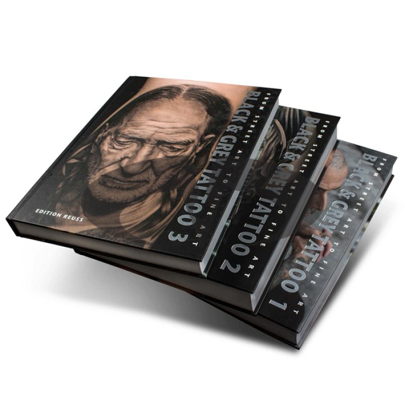 Black & Grey Tattoo: 1-3 Volume Set - Edition Reuss - BOOK-BGT3
