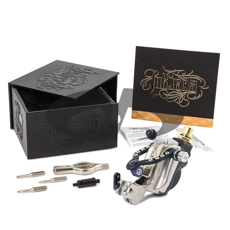 Inkjecta Eclipse Rotary Machine - Black- silver - IKJ-ECL-BS